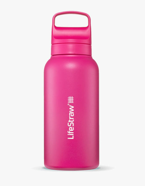 LifeStraw Go Series - Stainless Steel Water Bottle with Filter ...
